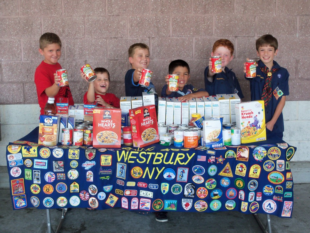 Cub Scout Food Drive | Herald Community Newspapers | www.liherald.com