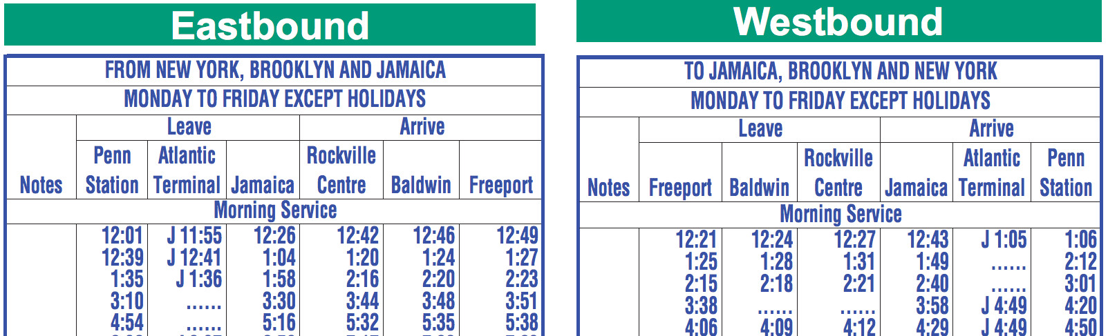 New LIRR schedule effective September 2 | Herald Community Newspapers ...