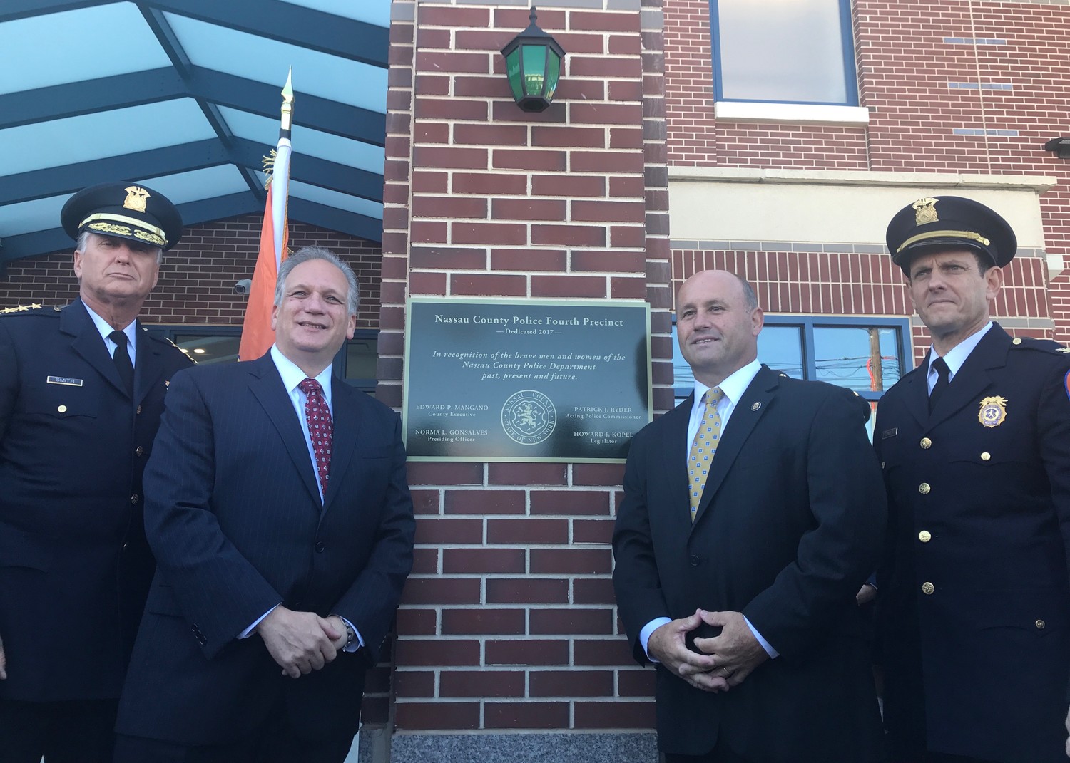 Nassau County police unveil refurbished 4th Precinct in Hewlett ...