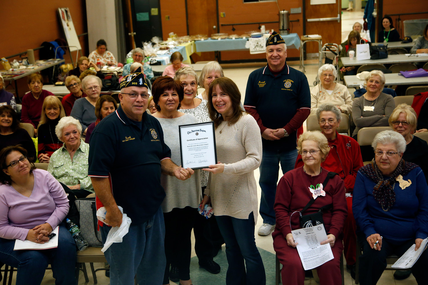 RVC Homemakers donate socks to veterans | Herald Community Newspapers ...