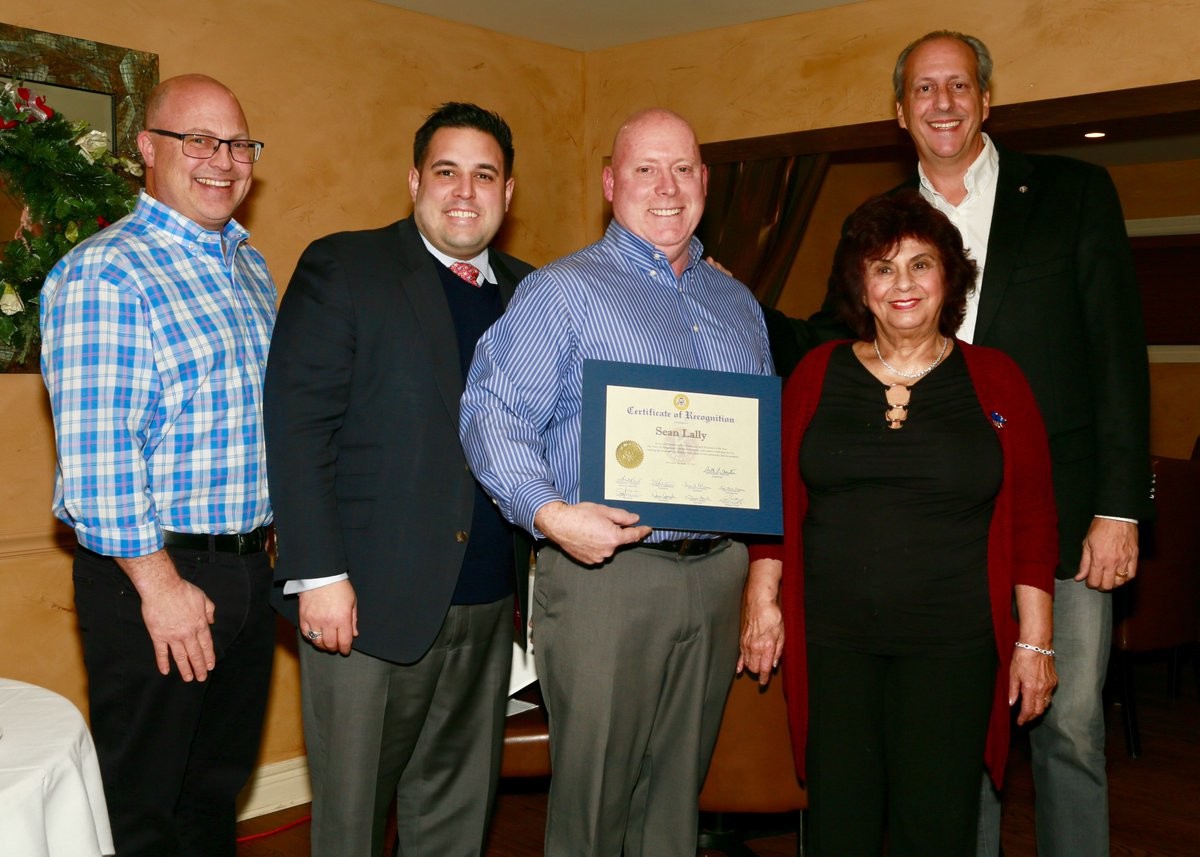 Sean Lally named Five Towns Kiwanian of the Year | Herald Community ...