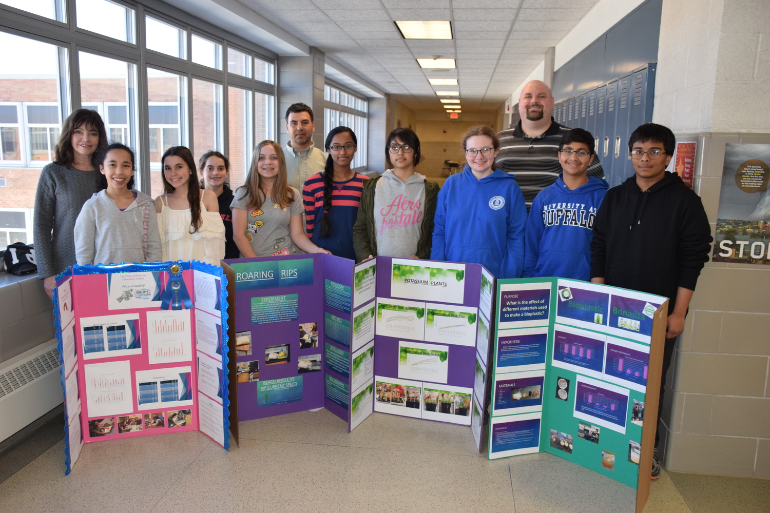 Woodland students place at LI science fair | Herald Community ...