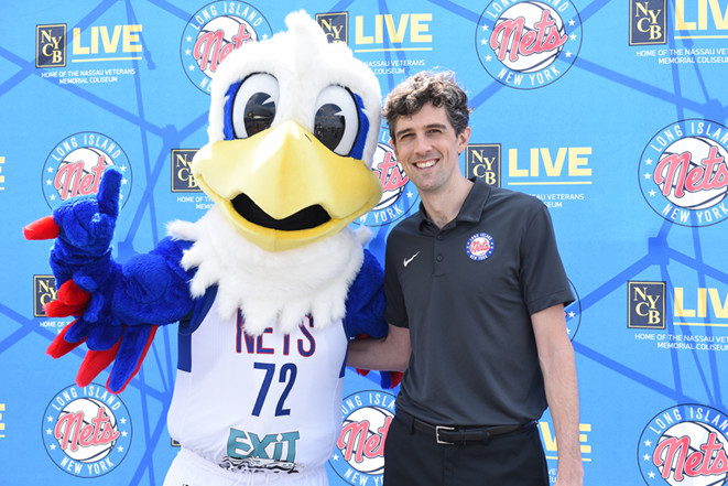 L.I. Nets introduce new mascot | Herald Community Newspapers | www ...