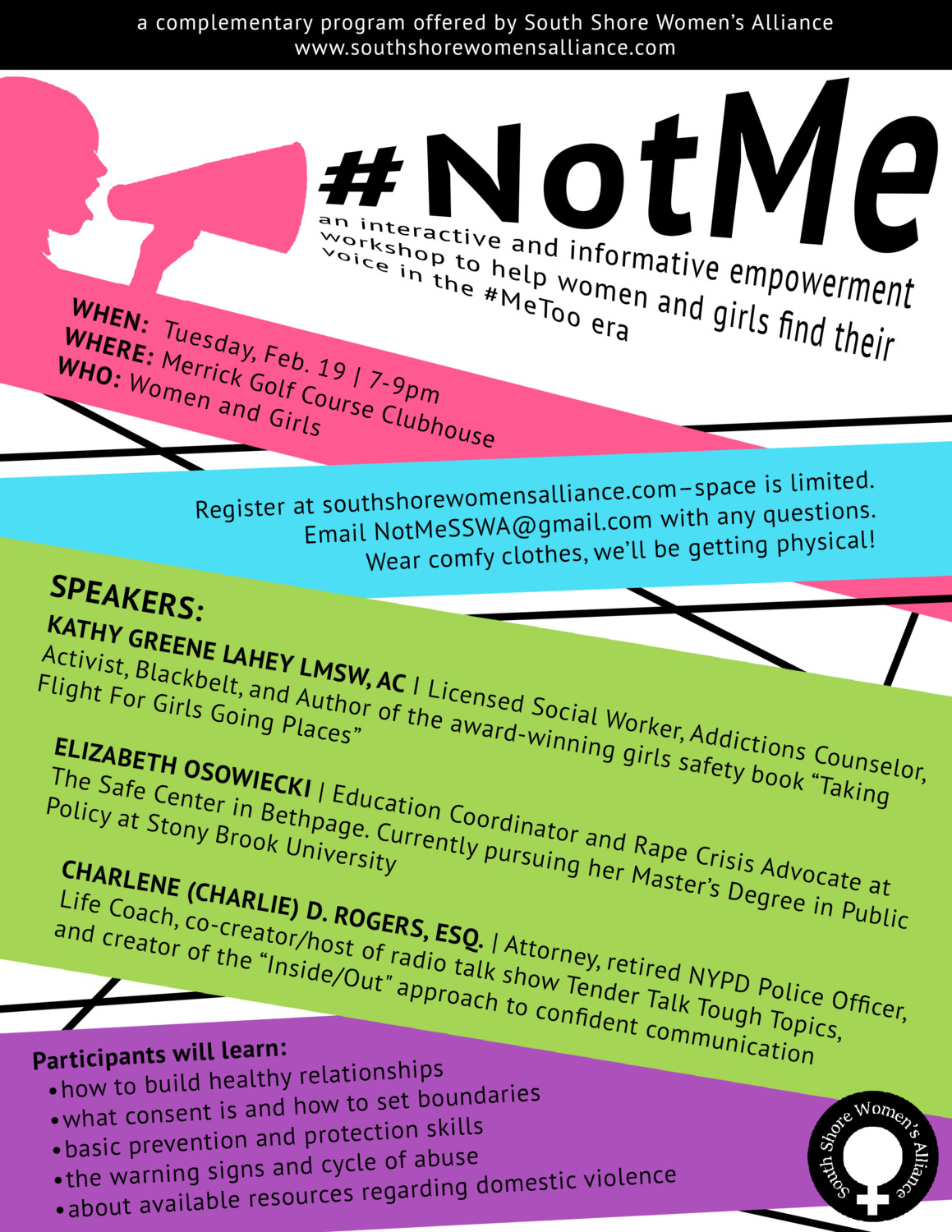 #NotMe: An Informative & Interactive Empowerment Workshop | Herald ...