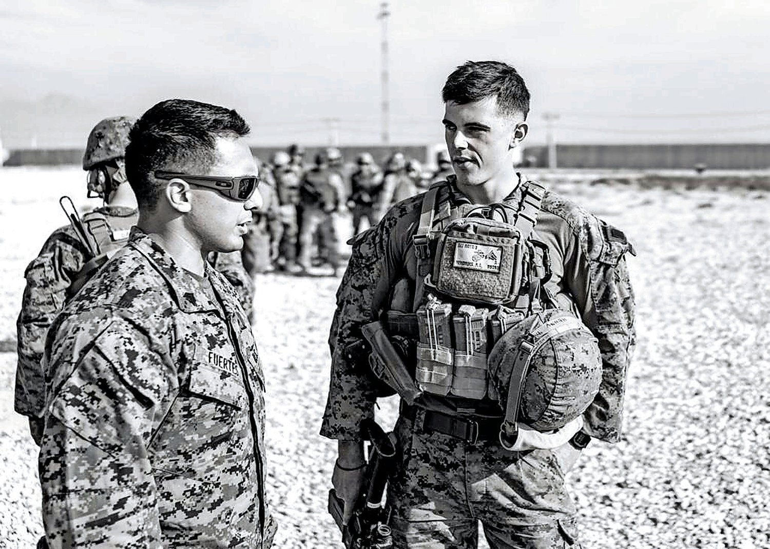 Community comes out to support a fallen hero | Herald Community ...