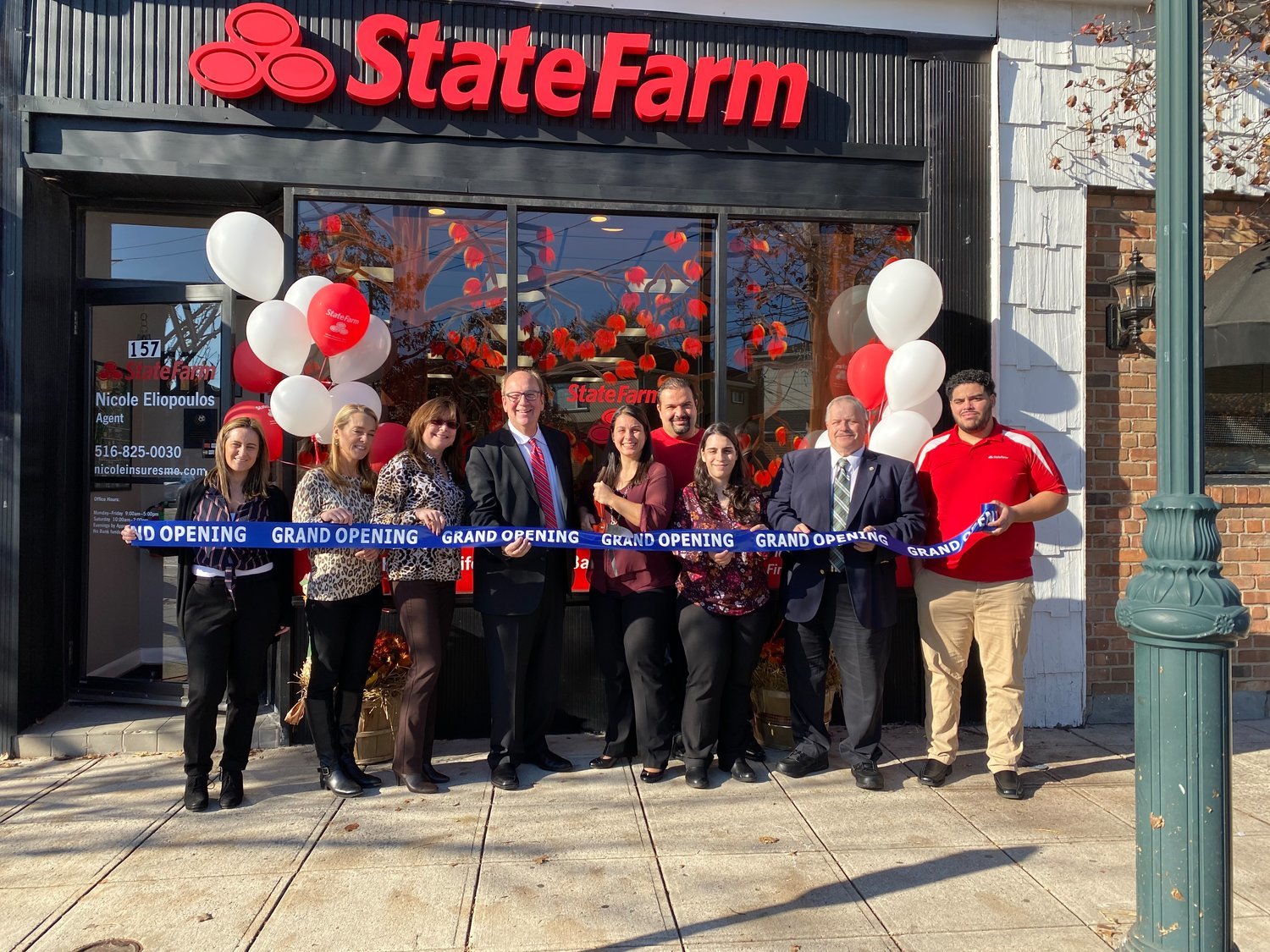 Nicole from State Farm donates to Cedarhurst’s Rock and Wrap It Up ...