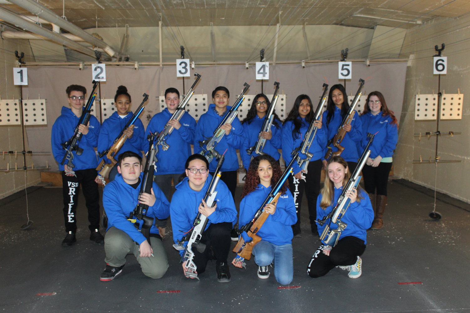 V.S. varsity rifle team finishes out second consecutive undefeated ...