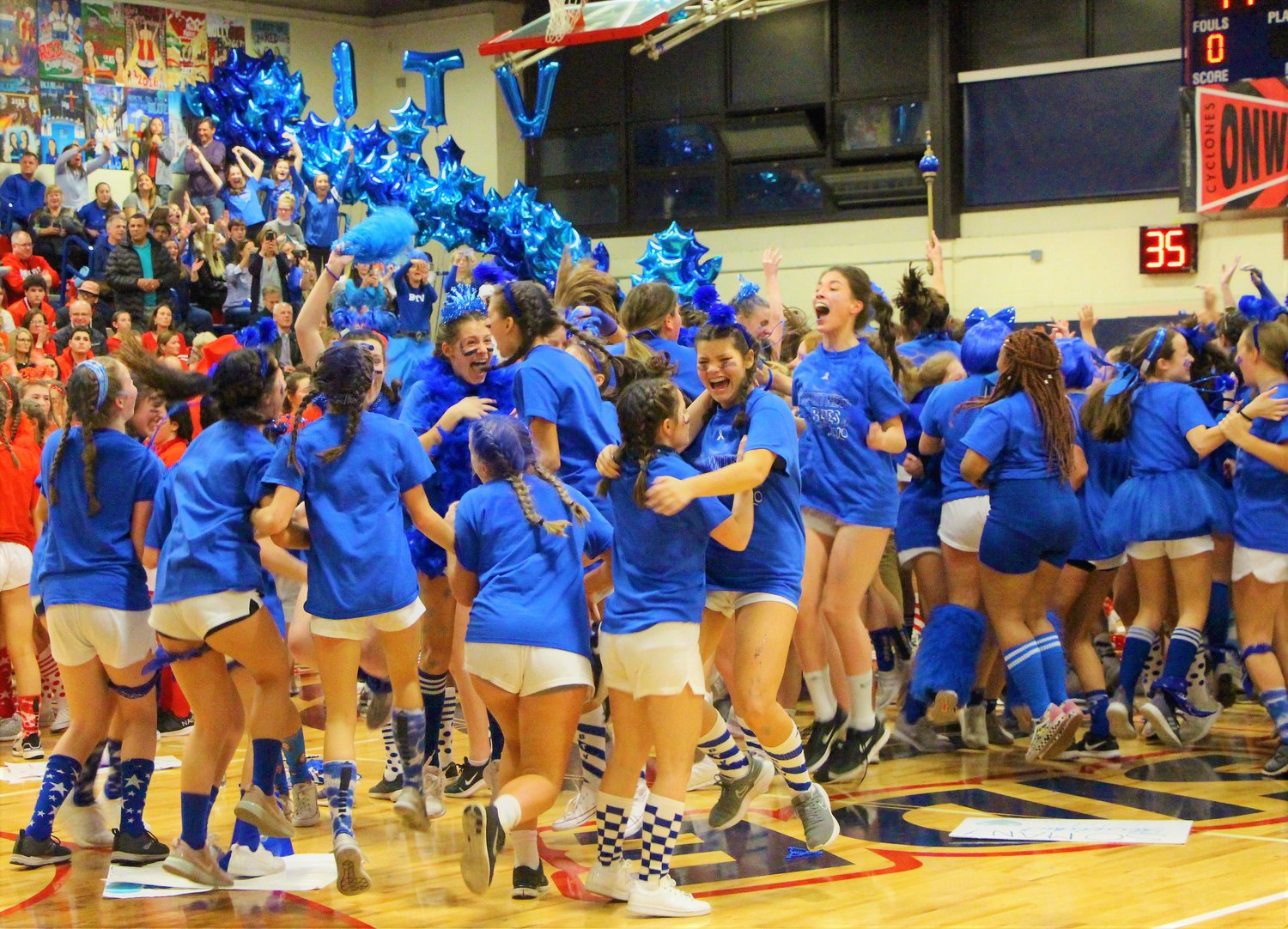 Blue team wins South Side’s 104th battle of the colors | Herald ...