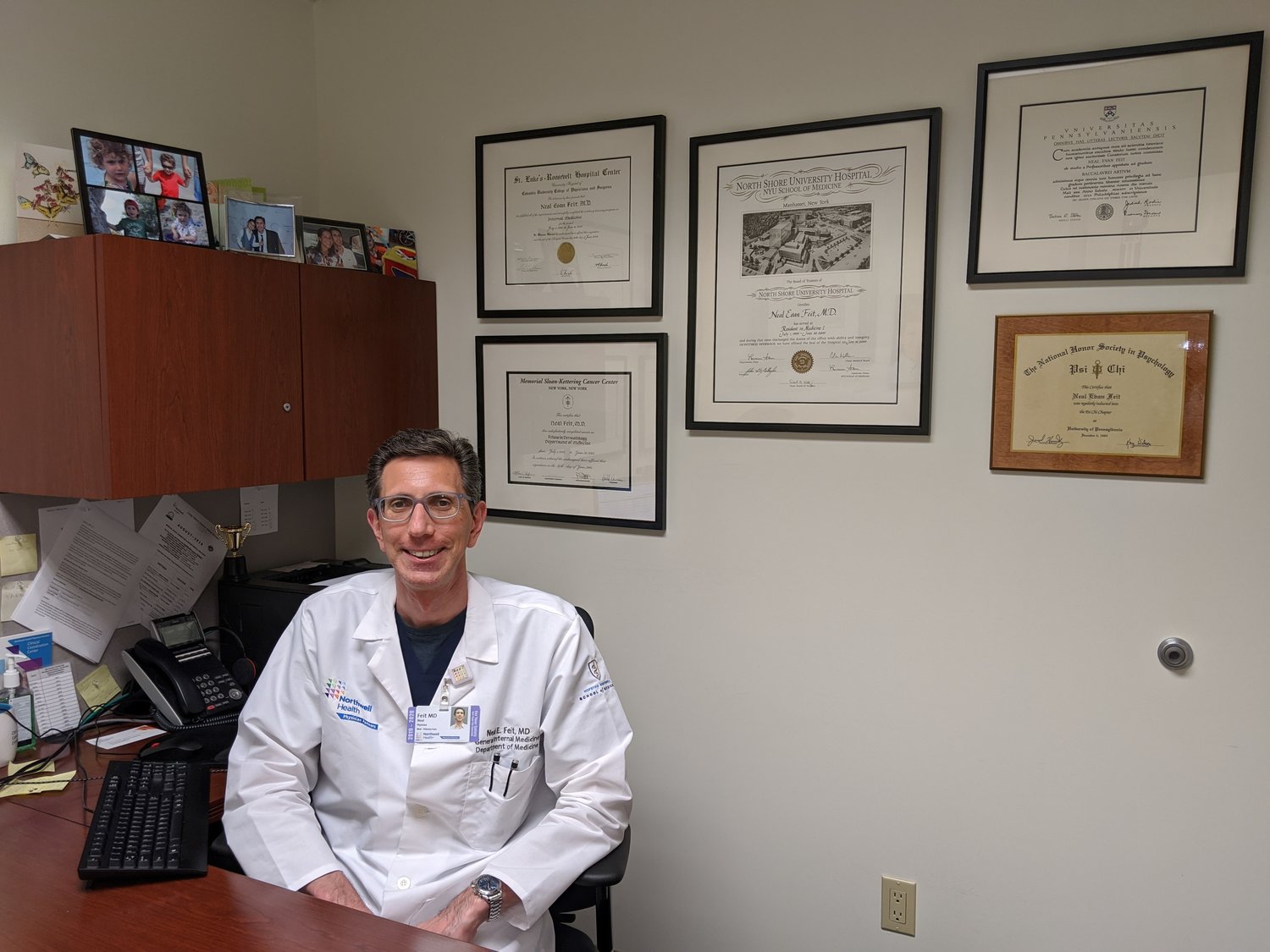 Lawrence resident Dr. Neal Feit is one of Northwell’s ‘superheroes ...