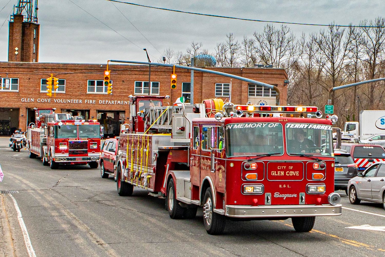 Retired GCVFD fire truck sent with fanfare to Ireland | Herald ...