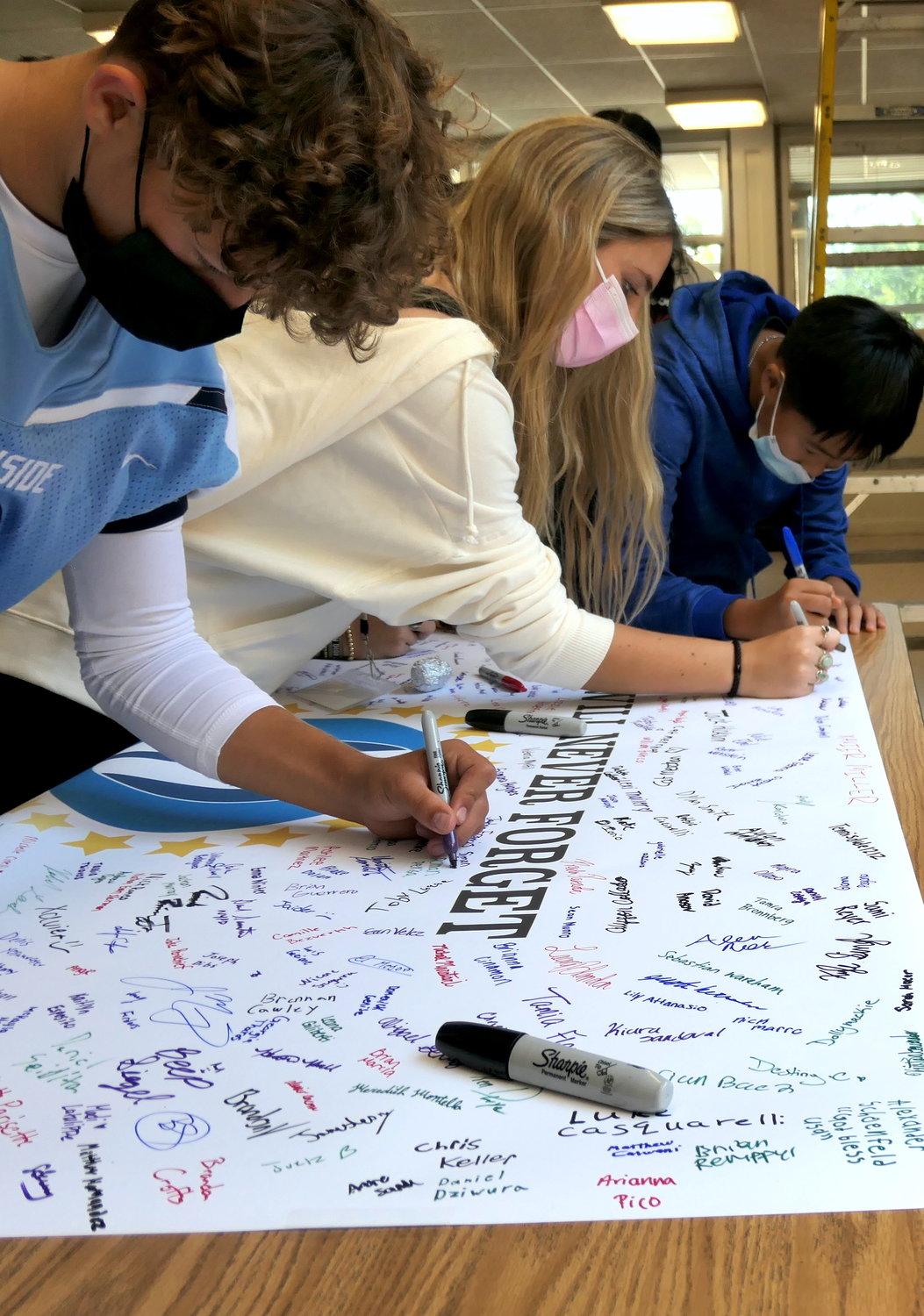 OHS students reflect on 9/11 prior to the 20th remembrance ceremony ...