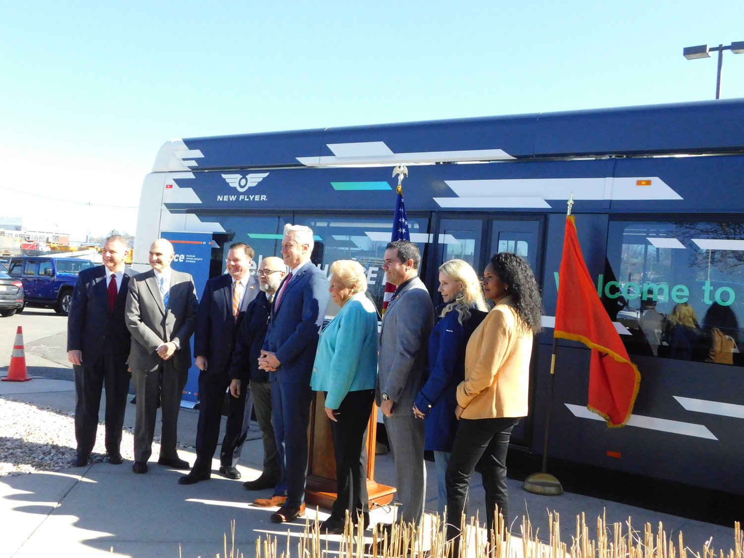Electric buses for the Nassau Inter-County Express | Herald Community ...