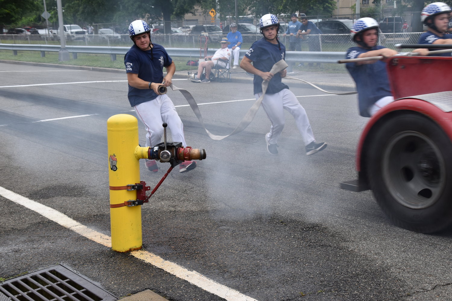 Drill season is back at the Four Town’s Fireman’s Training Center ...