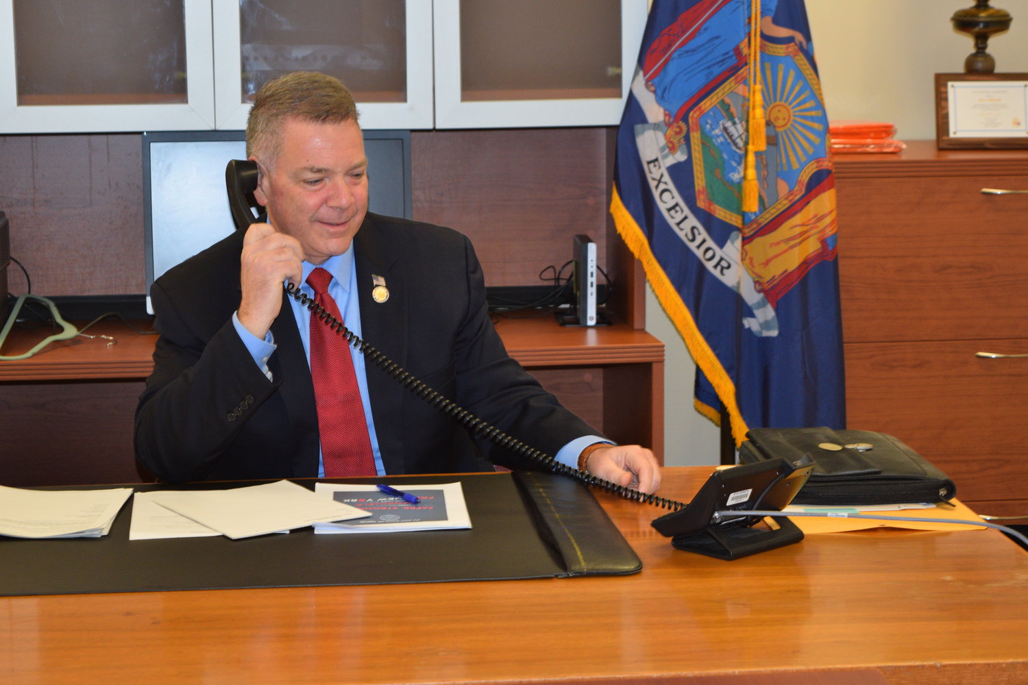 Steve Rhoads, new state senator, is ready to deliver to Bellmore ...