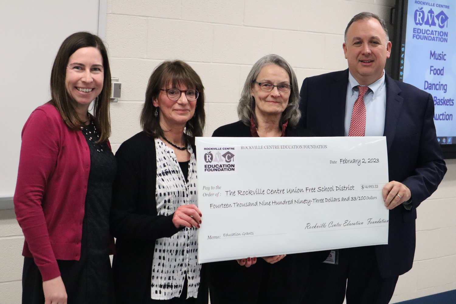 Ed Foundation presents a check for nearly $15,000 | Herald Community ...