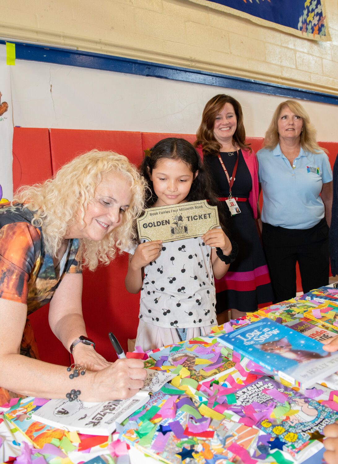 Book Fairies spread the magic of reading at Connolly Elementary School ...