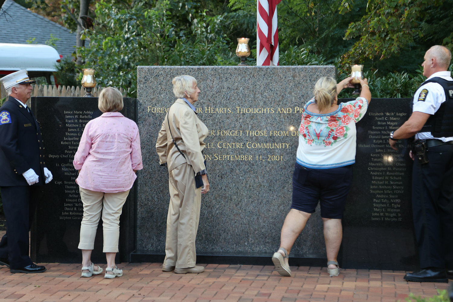 Rockville Centre adds seven names to 9/11 memorial wall | Herald ...