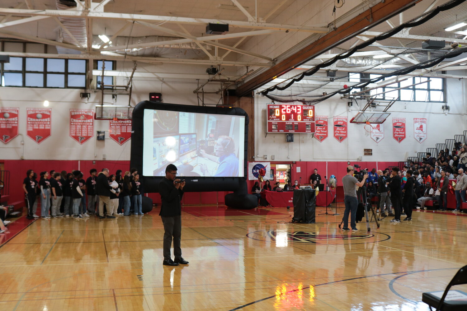 A look at the questions Valley Stream South students sent to the ...