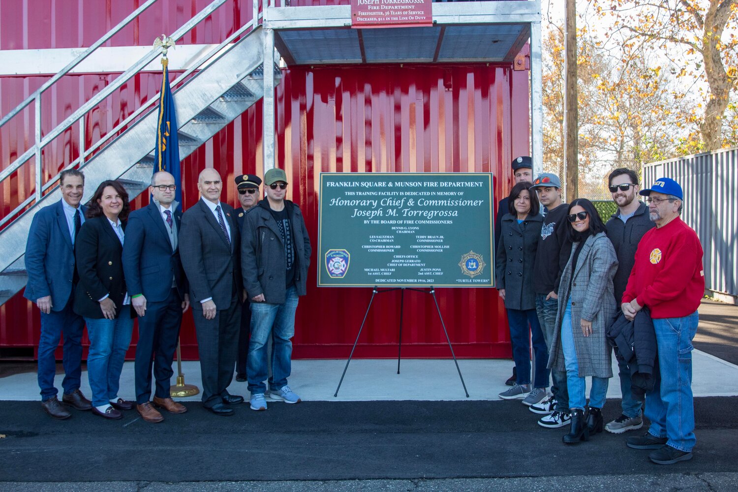 Franklin Square and Munson Fire Department commemorates one of its own ...