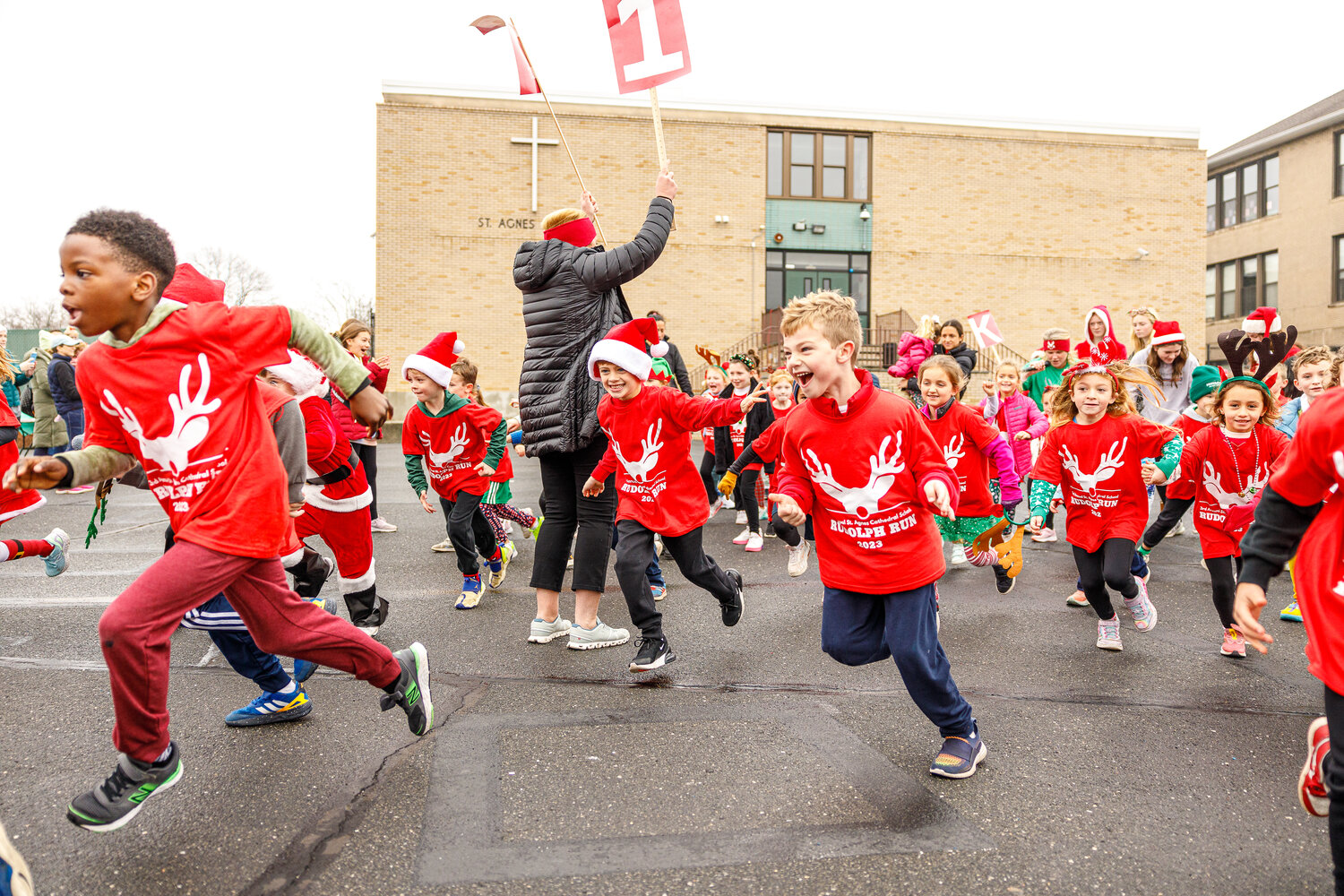 Photos: St. Agnes Cathedral School hosts the 2023 Rudolph Run | Herald ...