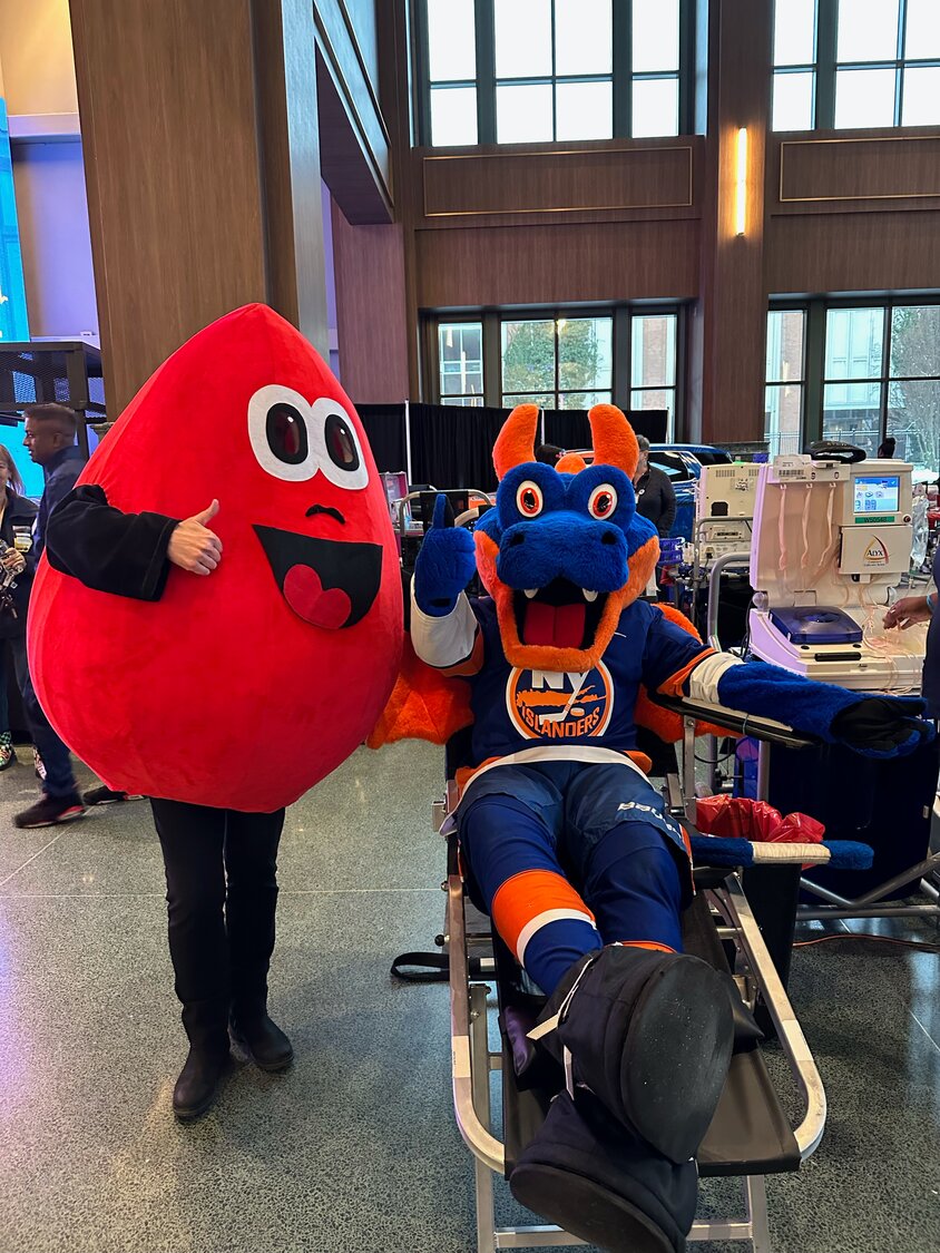 Islanders host blood drive at UBS Arena | Herald Community Newspapers ...