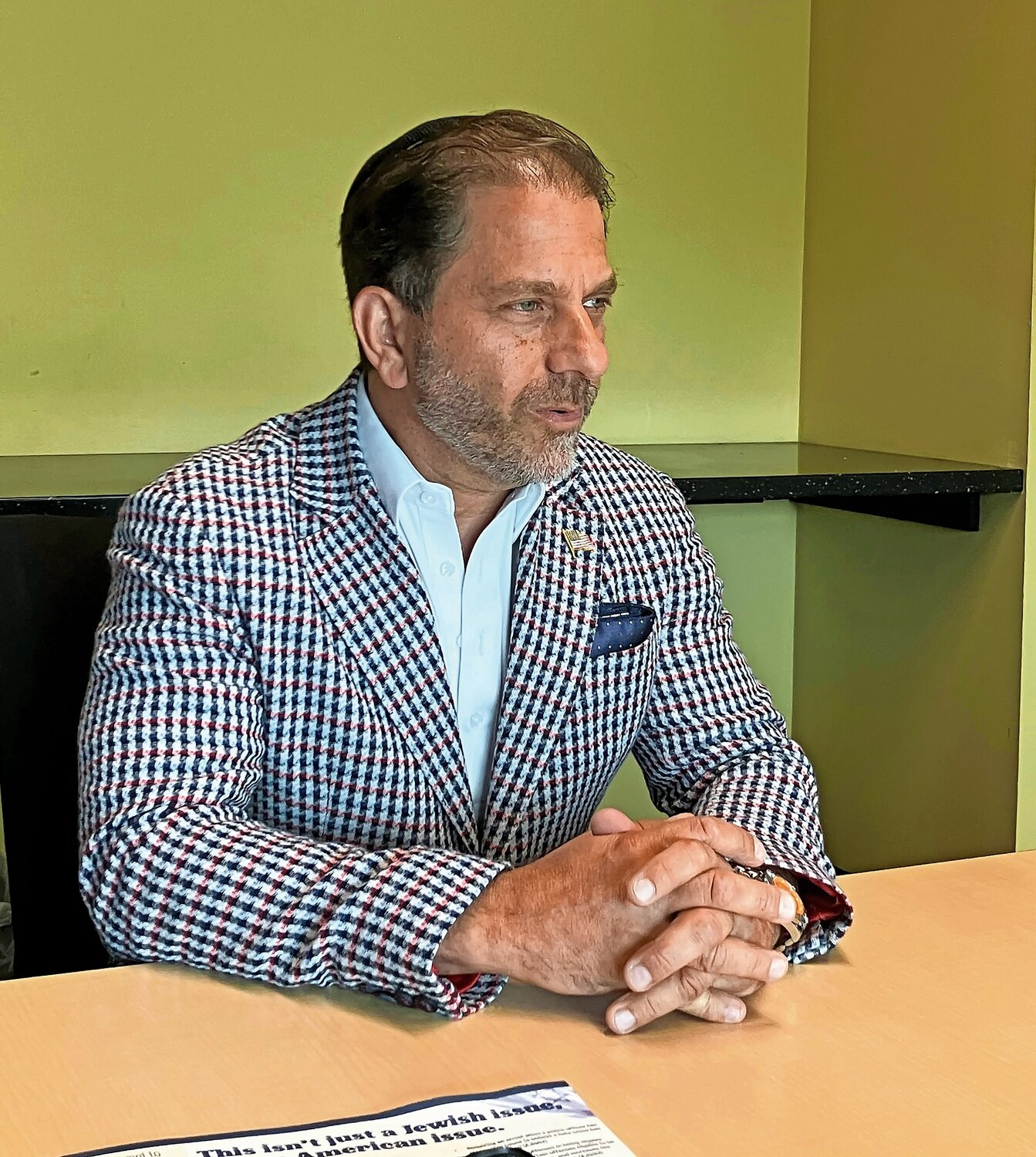 Ari Brown's re-election campaign focuses on antisemitism and crime ...