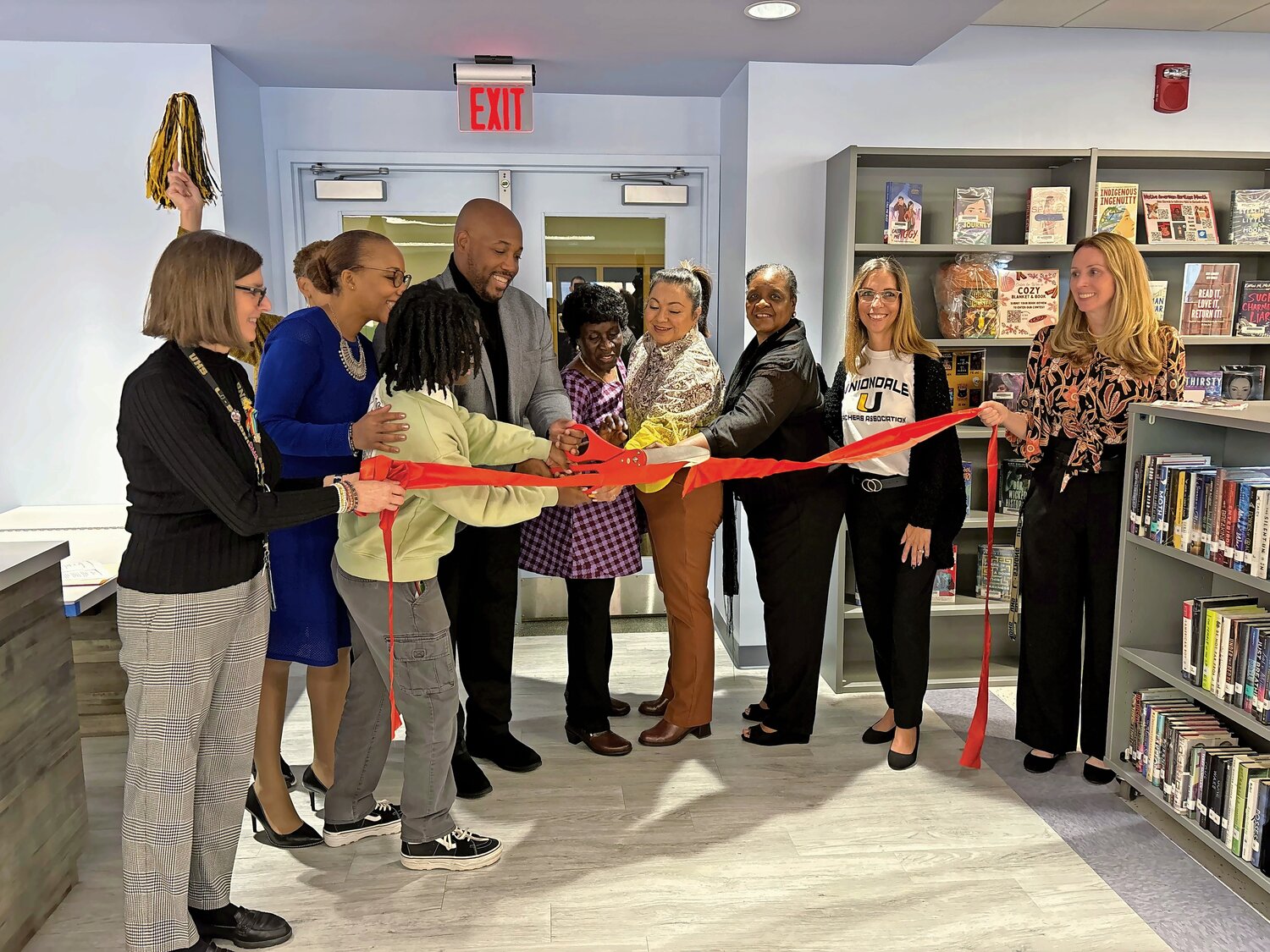 New Uniondale High School library unveiled | Herald Community ...