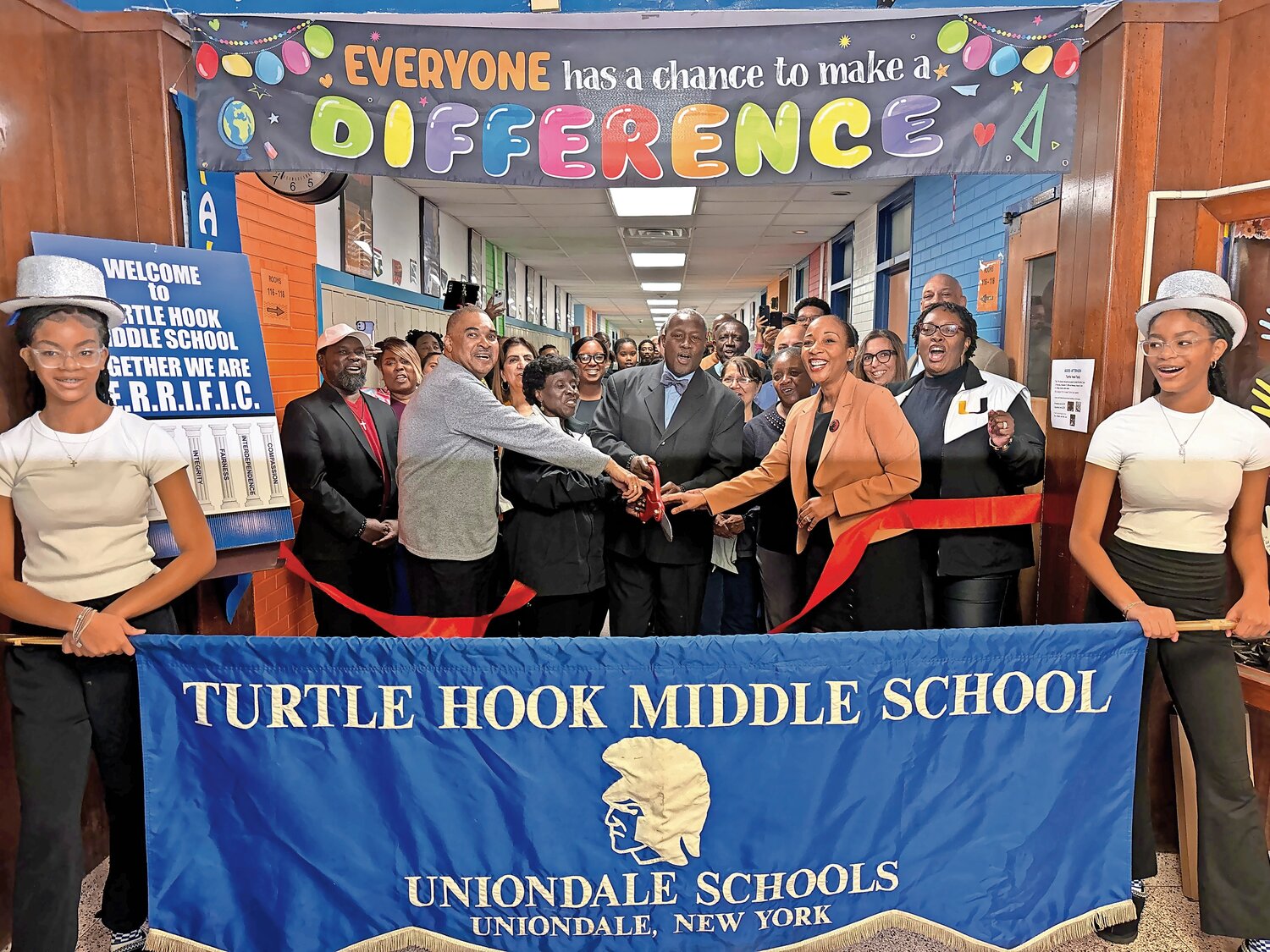 Lawrence Road and Turtle Hook schools unveil major renovations | Herald ...