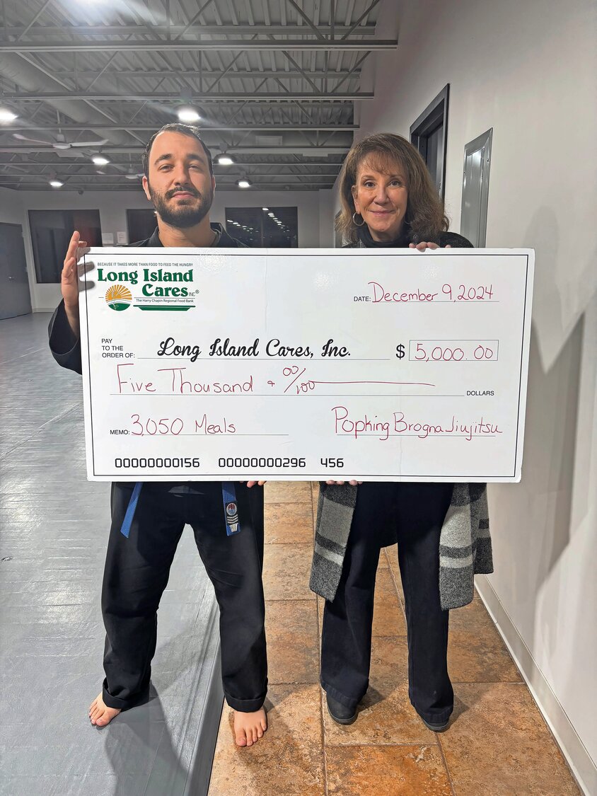 What did Popkin’s Brogna Jujitsu in West Hempstead to raise money for ...