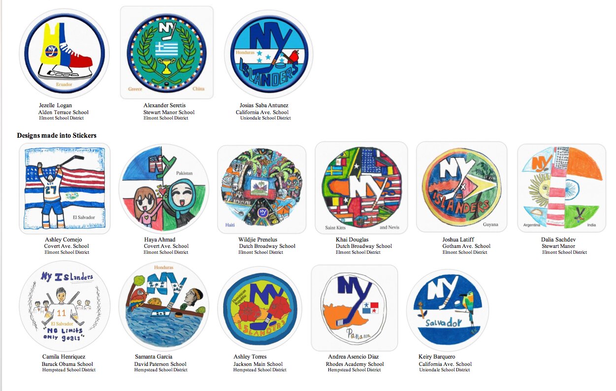 Islanders host patch contest for students | Herald Community Newspapers ...