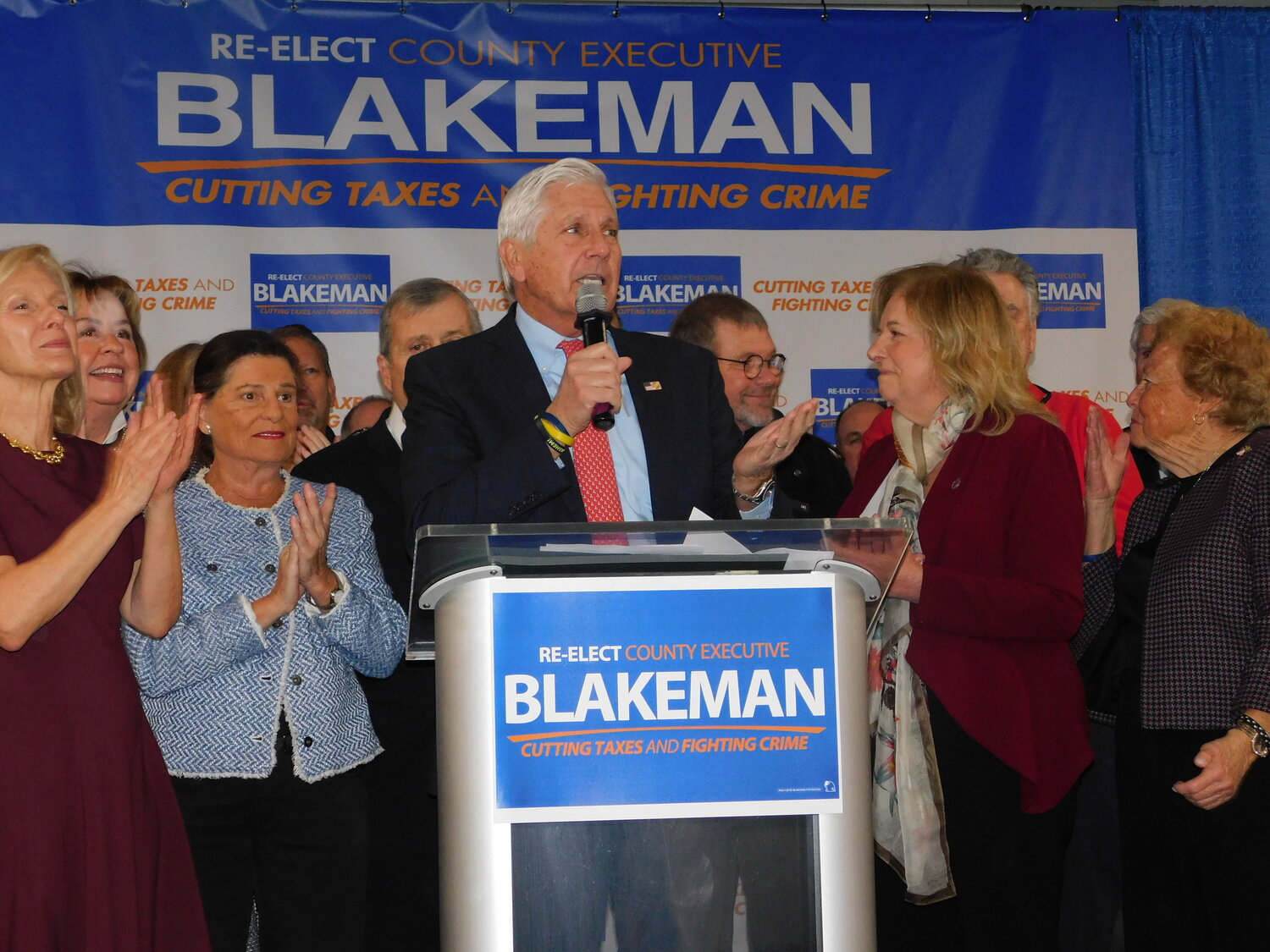County Executive Bruce Blakeman annouces re-election bid | Herald ...