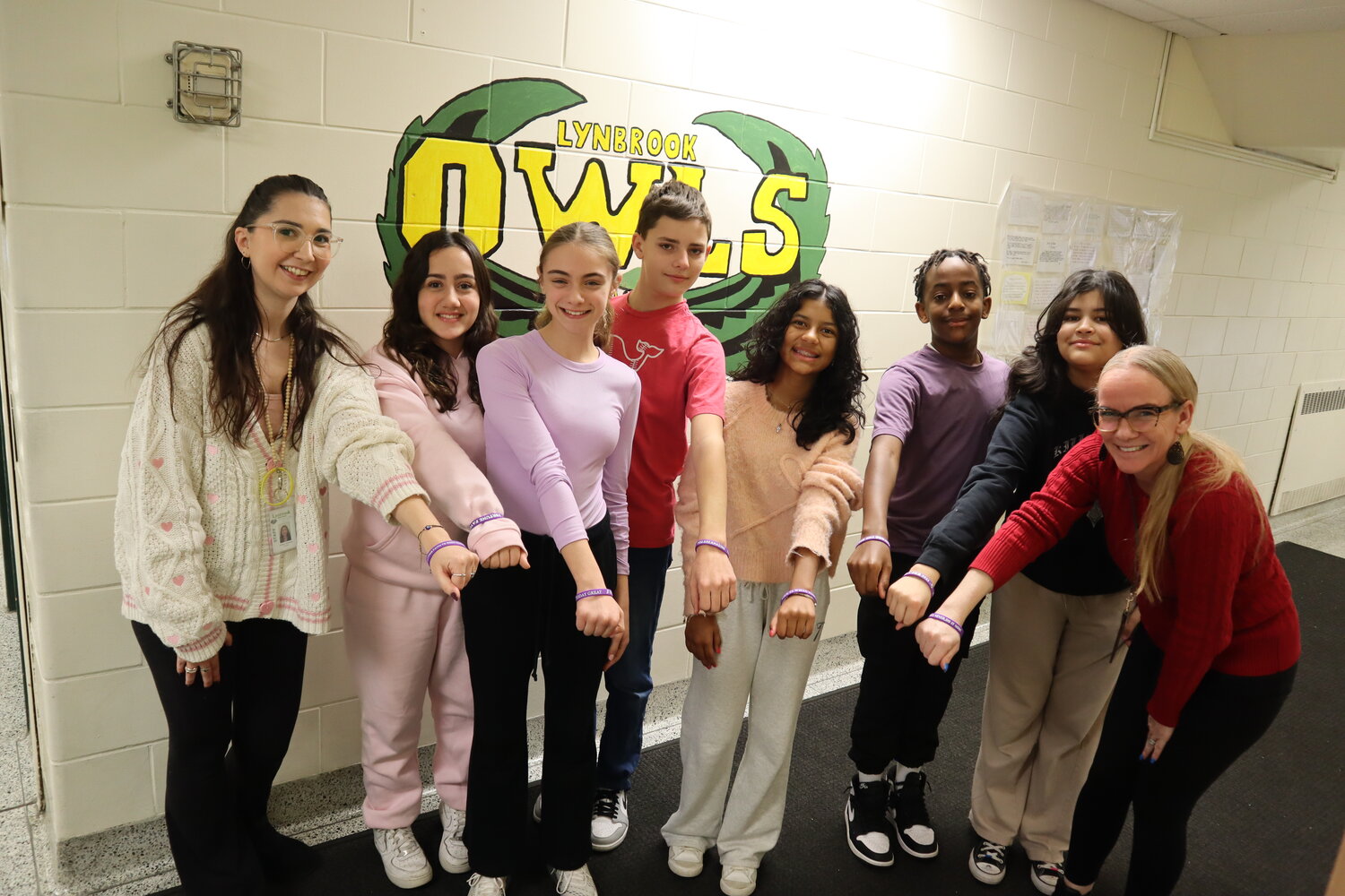 Lynbrook North Middle raises funds for California wildfire victims ...