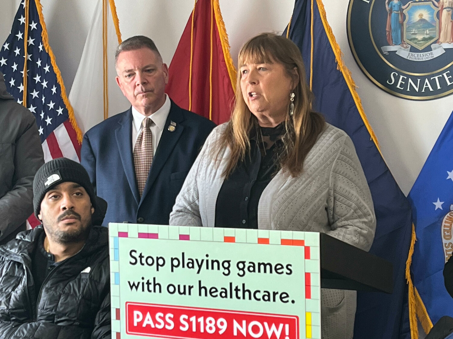 Steve Rhoads joins advocates in Levittown to push for disability care ...