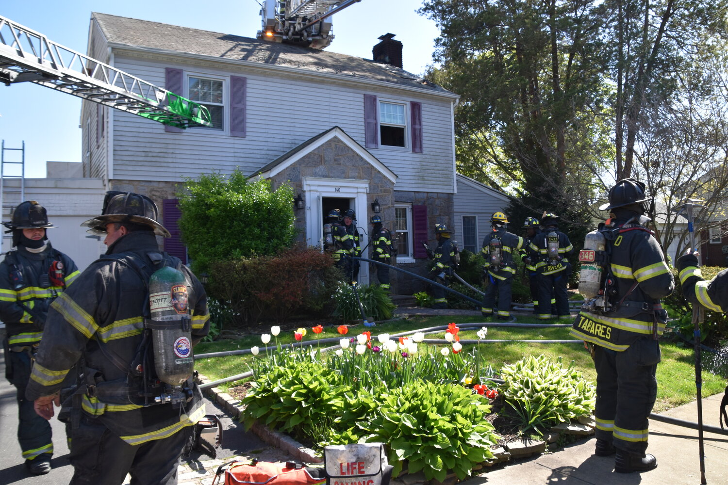 House fire on Wright Ave. in Malverne, no injuries sustained | Herald ...