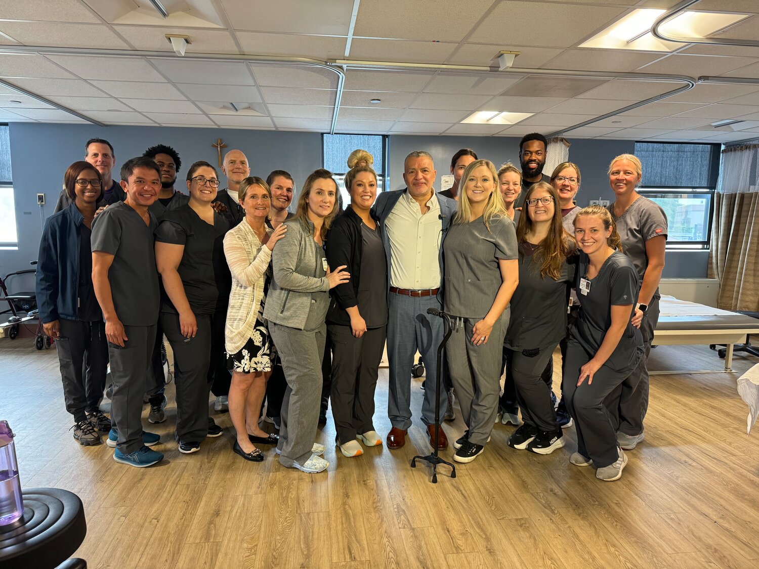 West Hempstead resident and retired NYPD, Nestor Montalvo celebrates ...