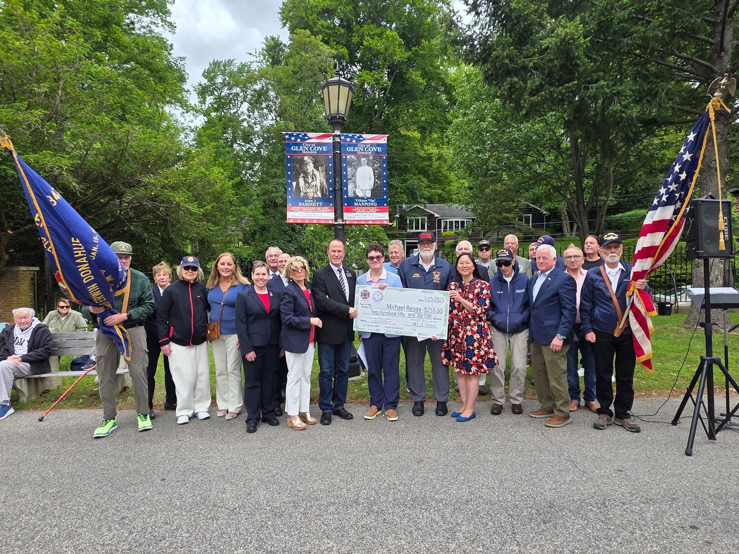 Glen Cove honors Veterans with military tribute banners, essays and ...
