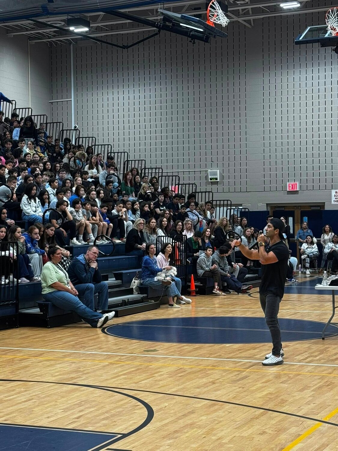 Motivational speaker Jordan Toma inspires Woodmere Middle students ...