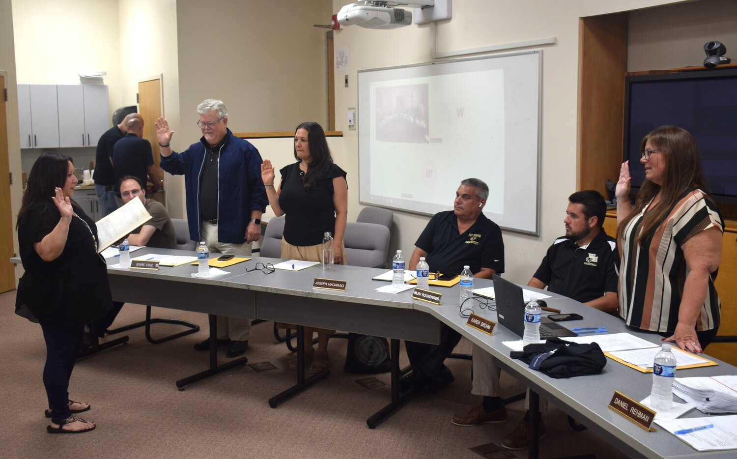 Local school boards shift responsibilities, swear in new board members ...