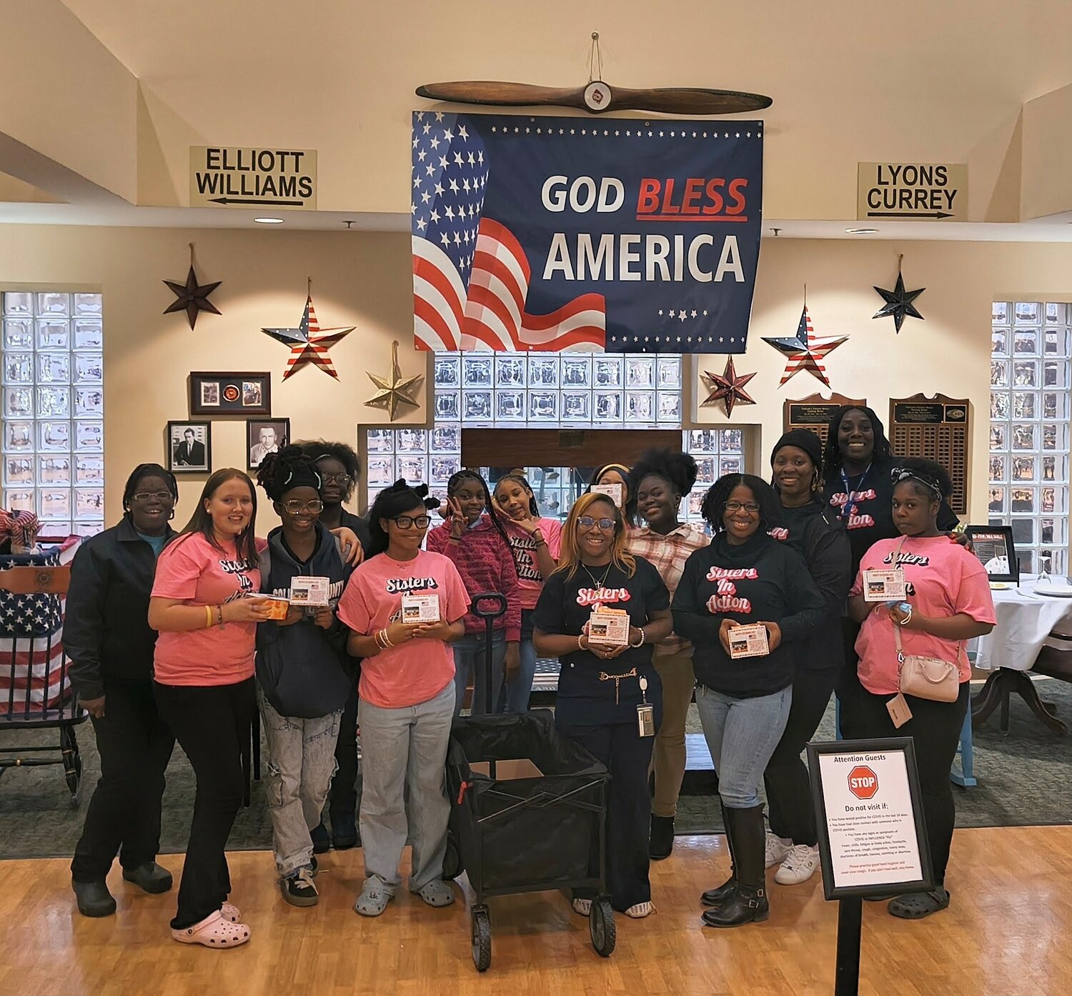 Sisters in Action Delivers Gratitude Boxes to Veterans at the Veterans ...